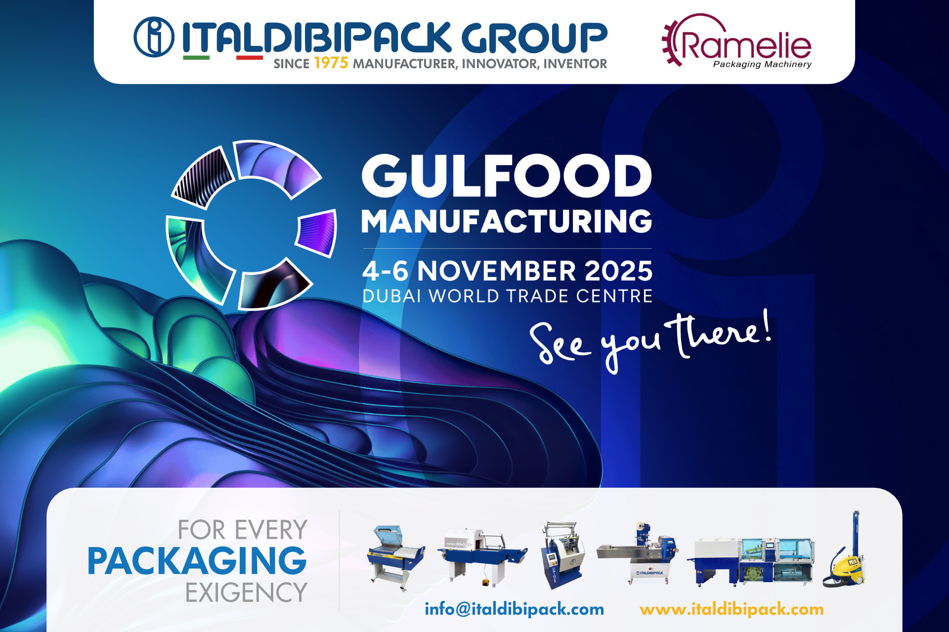 ITALDIBIPACK & RAMELIE at Gulfood Manufacturing 2025 - ITALDIBIPACK